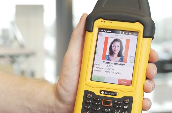 S3040 portable hand-held access control card reader